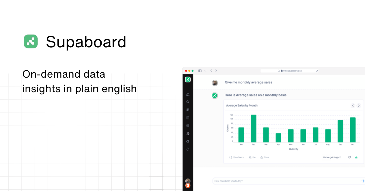Supaboard | Transform your data into actionable dashboards and tools ...